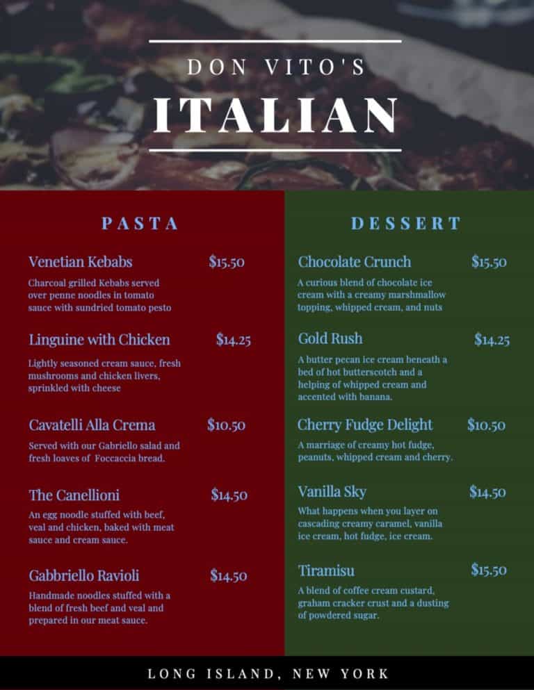 DIY Restaurant Menu Design: The Complete Guide – Restaurant Ninjas