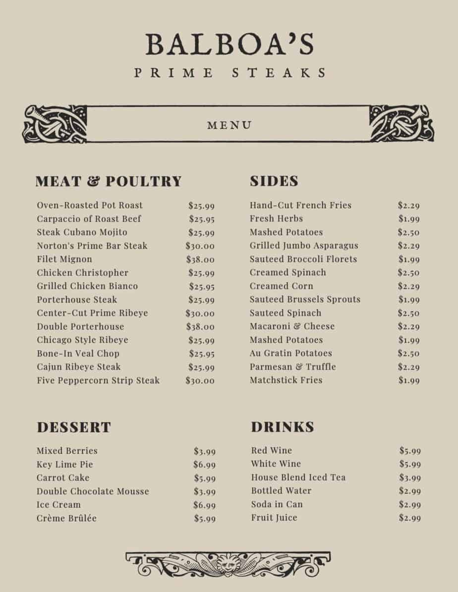 DIY Restaurant Menu Design: The Complete Guide – Restaurant Ninjas